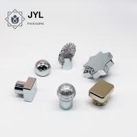China Zinc Alloy Perfume Bottle Cap 20mm Custom Logo Manufacturer Silver Zamac Perfume Top for sale