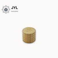 China Custom Zinc Alloy Perfume Bottle Caps 2000 pcs MOQ for High End Brands for sale