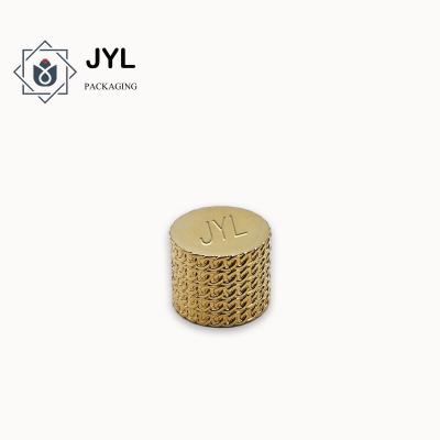 China Custom Zinc Alloy Perfume Bottle Caps 2000 pcs MOQ for High End Brands for sale