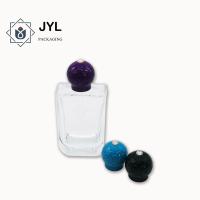 China Ball Shaped Zamac Perfume Cap with Crystal for FEA15 Bottle Custom Color Options for sale