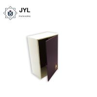 China Hot Stamping Handmade Paper Perfume Box Kraft Rigid Packaging Advertising for sale