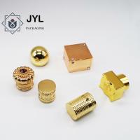 China Gold Round Luxury Perfume Metal Bottle Cap Electroplating No Spill SA8000 1000pcs MOQ for sale