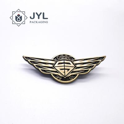 China Custom Embossed Zinc Alloy Metal Label Sticker 4mm Thick Square Plate for Branding for sale