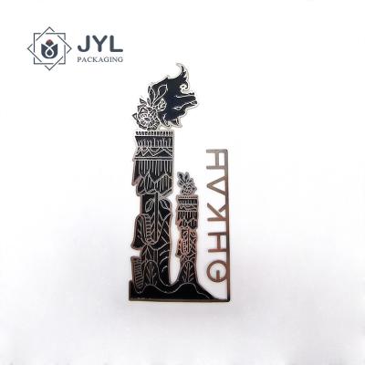 China Custom Stainless Steel Metal Label Sticker 3mm-4mm Thick Adhesive Logo Tag Gold Silver for sale