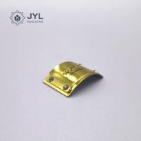 China Custom Bending Metal Label Sticker Diamond Aluminum Plate Perfume Tag 0.5mm Thickness for sale