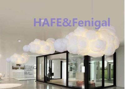 China Custom  Inflatable Cloud Balloon Lights Decoration 4 X 500w for sale