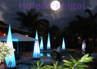 China Campaign Advertising Decorative Moon Balloon Lights LED 400w 600W 800W Custom for sale
