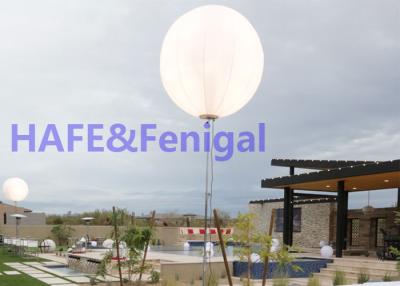 China Advertising Decorative Moon Balloon Lights Tripod LED 400W Activity Guide 2m for sale