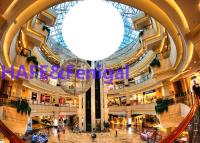 China Indoor Exhibition Mall Inflatable Balloon Light LED Hanging Decoration 600W 800W for sale