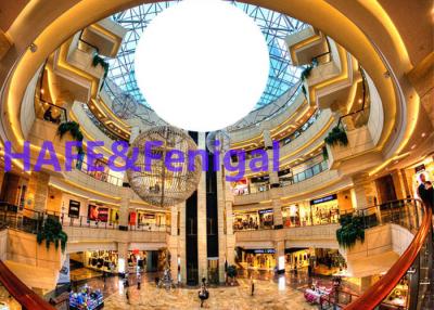 China Indoor Exhibition Mall Inflatable Balloon Light LED Hanging Decoration 600W 800W for sale