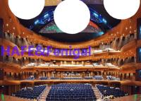 China Hanging Decorative Moon Inflatable Balloon Lights Polysilk 160cm LED 400W 800W for sale