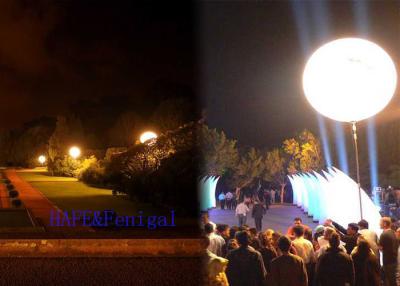 China Decorative Lighting Inflatable Moon Balloon Light Event Celebration LED 800W 240VAC for sale