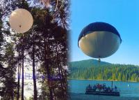 China Cinematographic HMI LED Lighting Balloons Sphere / Ellipse 18K for sale