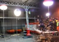 China 200W Glare Free Tripod Balloon Lights For Outdoor Industrial And Rescue Lighting for sale