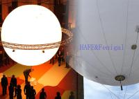 China Ellipse Film Studio Video Balloon Lights 575W For Photography Broadcasting for sale