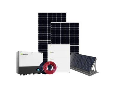 China Complete Set Hybrid Solar System 3KW 5KW 8kw 10KW Power System For Home for sale