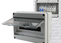 China Power Distribution Breaker Box IP65 Waterproof Din Rail Inside 250*105*195MM for sale