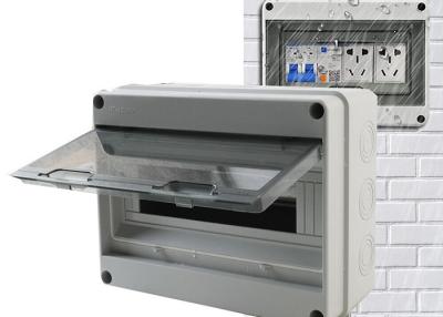China Power Distribution Breaker Box IP65 Waterproof Din Rail Inside 250*105*195MM for sale