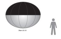 China Perfect Lighting Solution For Film Scenes With Film Lighting Balloons for sale