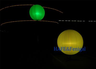 China 400w 600w RGB Inflatable LED Light Camping Party Outdoor Decoration 1-3M Custom for sale