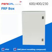 China SMC Polyester FRP Box 220/380V Power Distribution Box IP66 Waterproof Electrical Box for sale