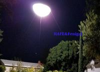 China Ellipse 3.6kw Helium Air-filled Dimmable LED DMX CRMX Control Film Balloon Light for sale