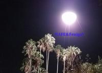 China Ellipse 3.6kw Helium Air-filled Dimmable LED DMX CRMX Control Film Balloon Light for sale
