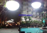 China Ellipse 1.8kw Helium Air-filled Dimmable LED CRMX Control Film Movie Sets Balloon Light for sale