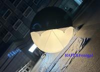 China 1.8kw Tube Helium Air Filled Bi Color LED DMX CRMX Control Balloon Lights Film for sale