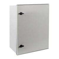 China Electrical Outdoor Distribution Fiberglass Enclosure Box Powder Coating 300x250x140mm for sale