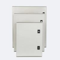 China Outdoor FRP IP66 Waterproof  Reinforced Fiberglass Enclosure Box 400*400*200mm for sale