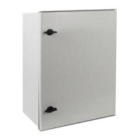 China Outdoor FRP IP66 Waterproof  Reinforced Fiberglass Enclosure Box 400*400*200mm for sale