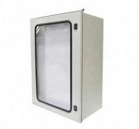 China IK08 Wall Mounted SMC Fiberglass Enclosure Box With Transparent Lid for sale