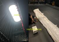 China Dia.2.5m X L5m Inflatable Tube LED 1.8kW Balloon Light For Churches Theatre Stage Lighting for sale