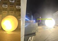 China Halogen 3.6KW Film Shooting Balloon Lights 360° Lighting Dia.3.3m Spherical for sale