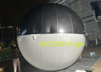 China Filmmakers To Hang Inflatable Spherical LED Two Color Balloon Lights for sale