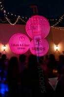 China Decoration Inflatable Lighting Ball 400W RGB White Light w/DMX512 Ideal Balloon Light for Exhibition for sale