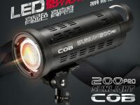China SL200W Pro LED Photo Light , Portable Led Lights For Photography Color Temperature 5500K for sale