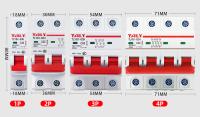 China OEM Miniature Circuit Breaker 6~63A, 80~125A, 1P,2P,3P,4P for Circuit Protection AC220~240V Application for sale