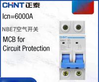 China Chint NBE7, NB7 Miniature Circuit Breaker 6~63A, 80~125A, 1P,2P,3P,4P for Circuit Protection AC220, 230V, 240V Use for sale