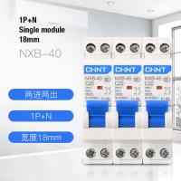 China Chint NXB-40 DPN Miniature Circuit Breaker 6~40A, Icn=4500A, 1P+N 18mm single module  for Circuit Protection AC230V Use for sale