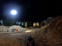 China 600W 800W LED Balloon Construction Site Light ,  Outdoor Balloon Lights 1200W 120/230V for sale
