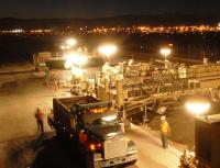 China 600W 800W LED Balloon Construction Site Light ,  Outdoor Balloon Lights 1200W 120/230V for sale
