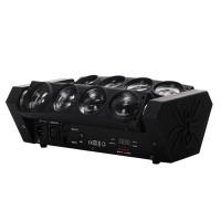 China LED 8X12W Spider Beam Moving Head , LED Spider DJ Lights RGBW 96Watt DMX 512 for sale