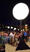 China High Bright Inflatable Moon Balloon Light With Meanwell 90~305V AC / 50-60Hz Driver for sale