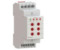 China 3 Phase Voltage Monitoring Relay Reset Time 0.1s-10s for sale