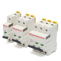 China 230V MCB C60 Industrial Circuit Breaker 63A 1P 2P 3P 4P Curve C for sale