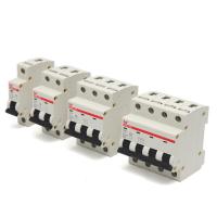 China 1P 2P 3P 4P Thermal Magnetic Industrial Circuit Breaker 63A 6kA 230V/400V for sale