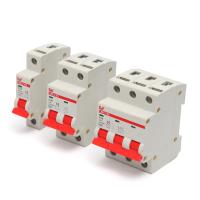 China 1P 2P 3P 4P Thermal Magnetic Industrial Circuit Breaker 63A 6kA 230V/400V for sale