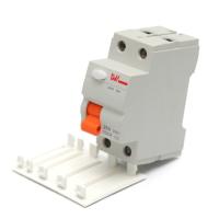 China RCCB IEC61008 2 Pole 300mA Industrial Circuit Breaker for sale